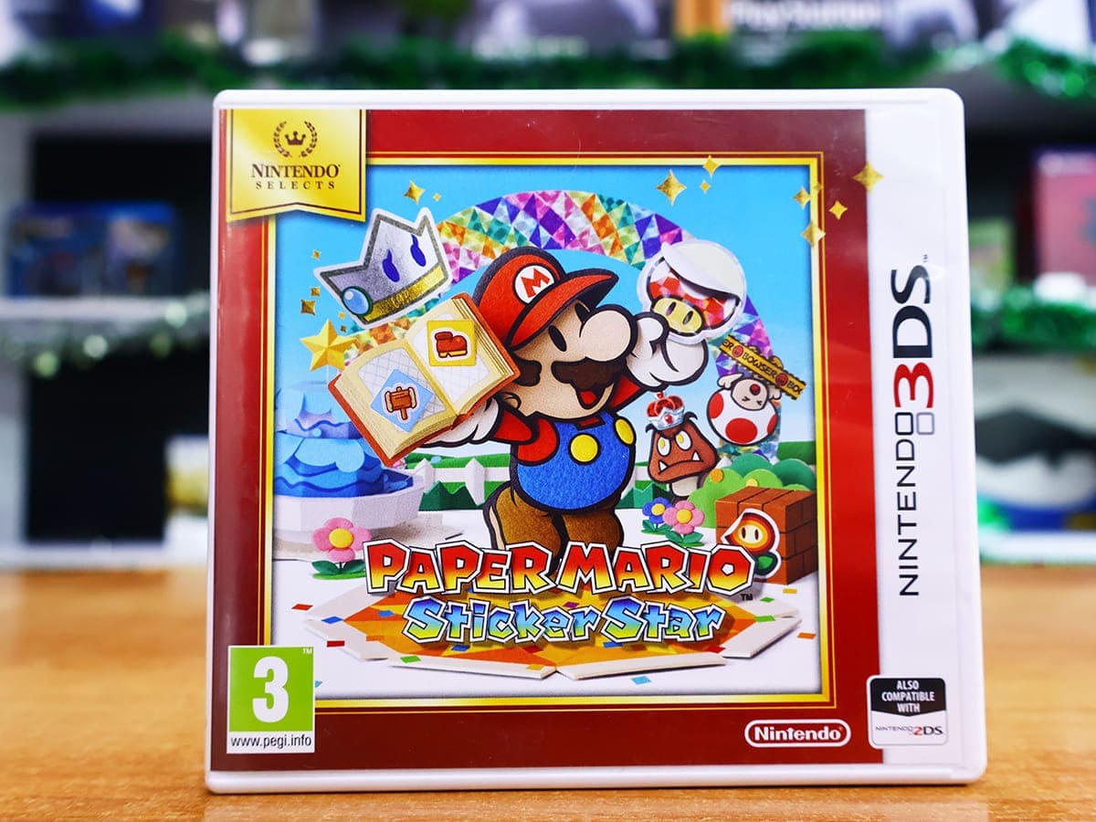 Купить paper mario: sticker star (3ds, анг, бу) | GameShock